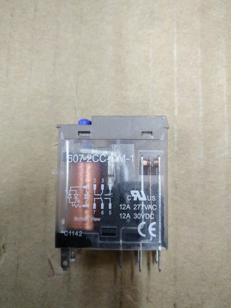HIGH RATING Relay 24VDC – 10A – 2 Contacts – C.B.Electronics