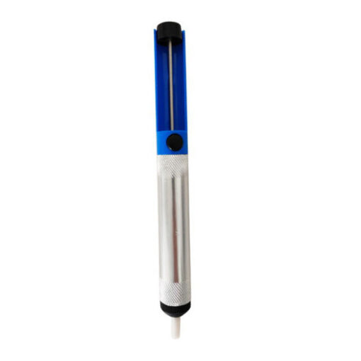 Aluminium Solder Sucker Desoldering Pump Tool Removal Device Blue ...