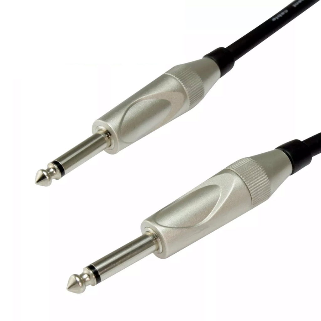 2M or 5M Jack – Jack 1/4″ (6.3mm) Cable / Mono Line – C.B.Electronics