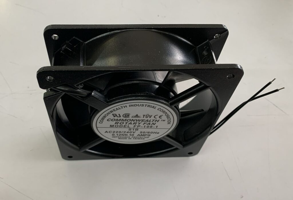 FP-108-220V S1BW – 220V Fan 12x12x3.8cm – 120x120x38mm – S1 Ball Bearing – C.B.Electronics