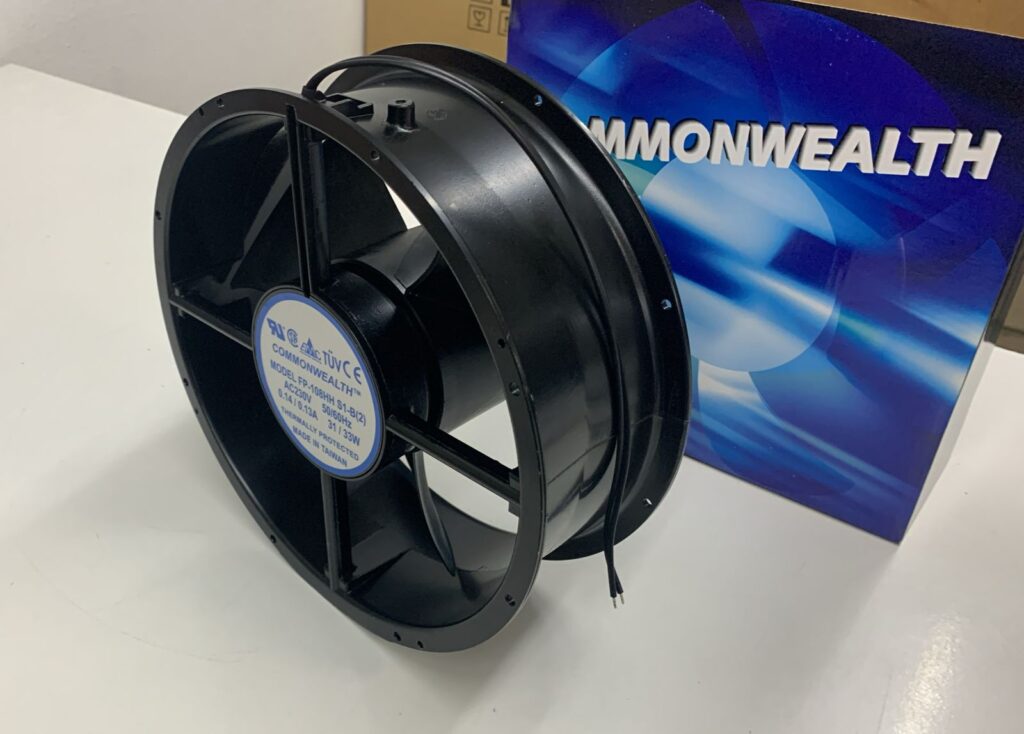 220V Fan 25.4×8.9cm – 254x89mm – C.B.Electronics