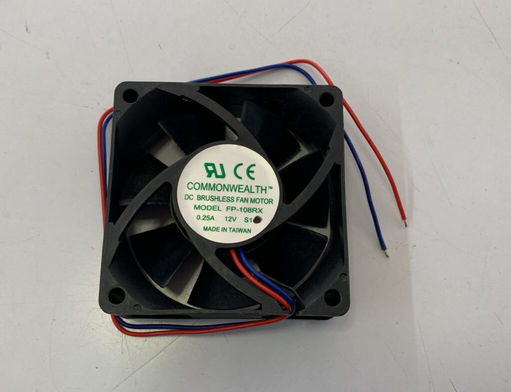 FP-108RX 12V DC – 12V Fan 7x7x2.5cm – 70x70x25mm – C.B.Electronics