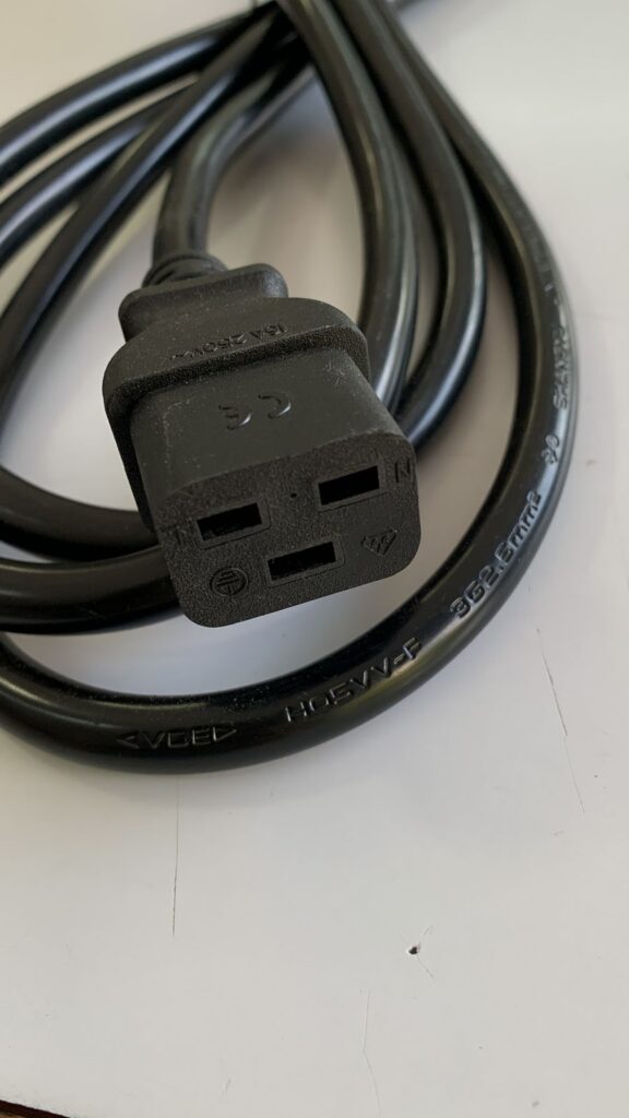 High Quality AC Cord Cable – 100% Pure Copper – Male and Female End – C ...