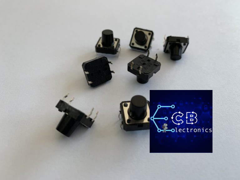 Tact Switch 10MM 4 Pins – C.B.Electronics