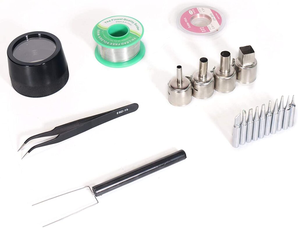 YIHUA 1000B- 4 in 1 Station – IR Infrared BGA, Preheater, Soldering ...