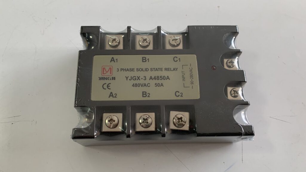 YJGX-3/AA-50A – SSR 3 Phases 50A 480V AC – C.B.Electronics