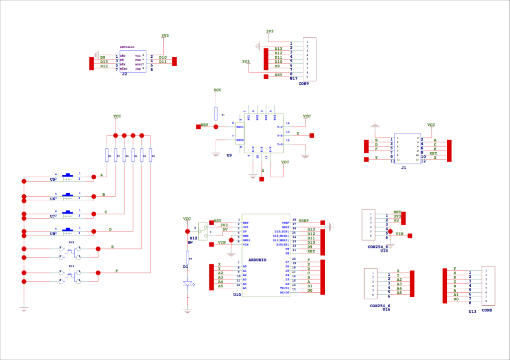 Funduino Joystick Shield V1.A – KY-023 Shield – C.B.Electronics