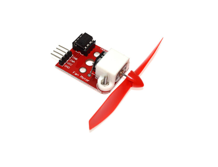 L9110 Fan Motor Module 75mm DC 5V PWM Flux Workshop for Arduino – C.B ...
