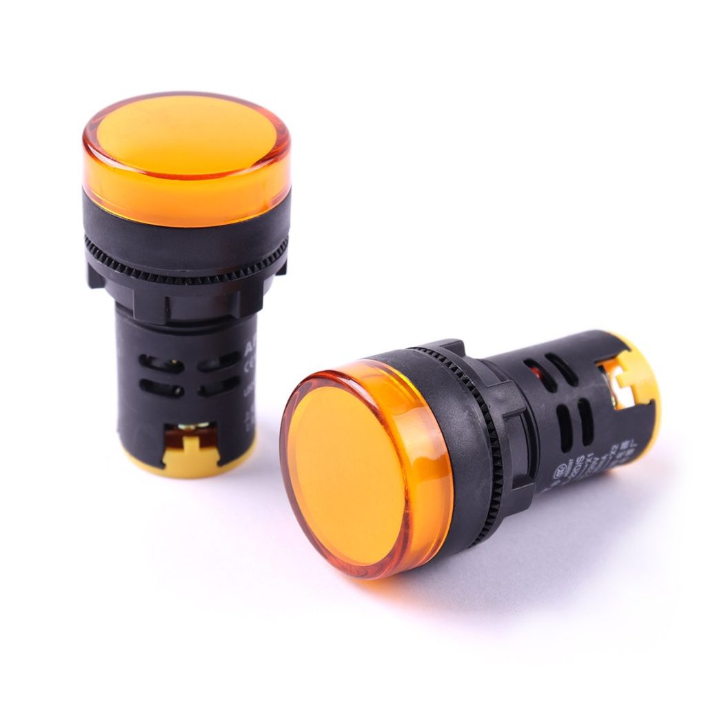 LED 232V AC Power Indicator Pilot Single Light Lamps 22mm C B Electronics LED 232V AC Power Indicator Pilot Single Light Lamps 22mm C B Electronics