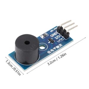 Active Buzzer Module 3.3~5V Low Level Trigger Buzzer 3 Pin Control ...