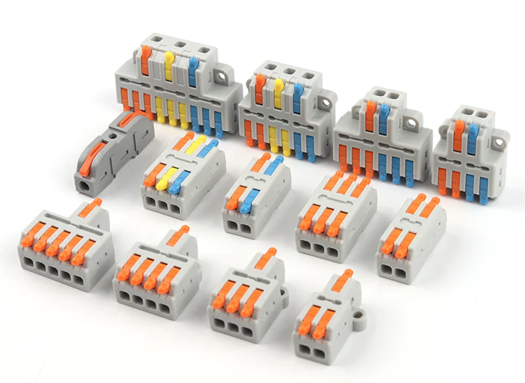 Mini Quick Wire Conductor Connector – 4 Input 1 Output – C.B.Electronics