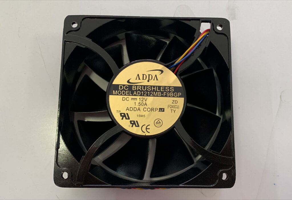 ADDA 12V Fan 12x12x3.8cm 4 Wires – 120x120x38mm – C.B.Electronics