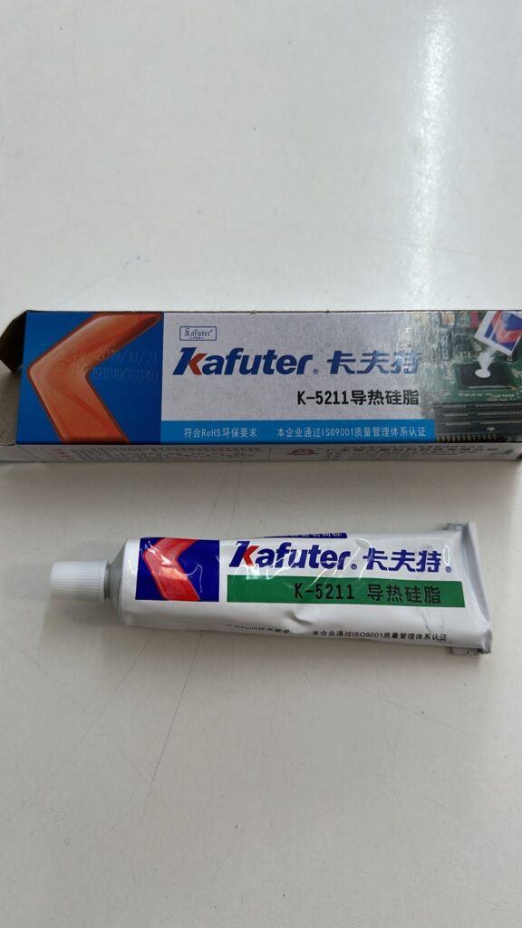 High quality Kafuter K-5211 thermal grease CPU not curing thermal grease 1.2 thermal ...