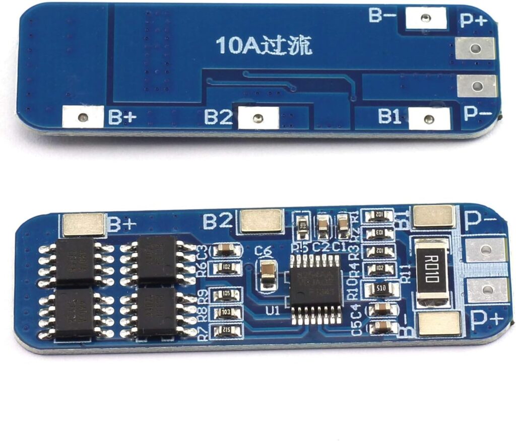 3S 12V 18650 10A BMS Charger Module Li-ion Lithium Battery Protection ...