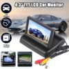4.3 Inch TFT LCD Screen, Car Rear View Monitor, Rear View Parking ...