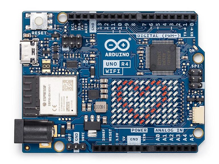 Arduino UNO R4 WiFi (With cables) – C.B.Electronics