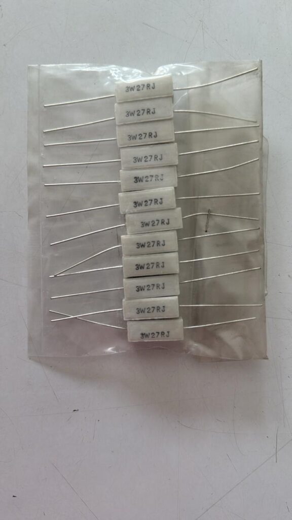 27E 3W – 27 Ohm Resistor 3W – C.B.Electronics