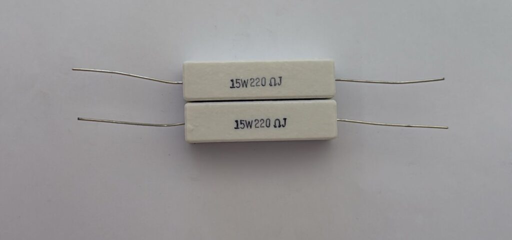 220E 15W – 220 Ohm Resistor 15W – C.B.Electronics