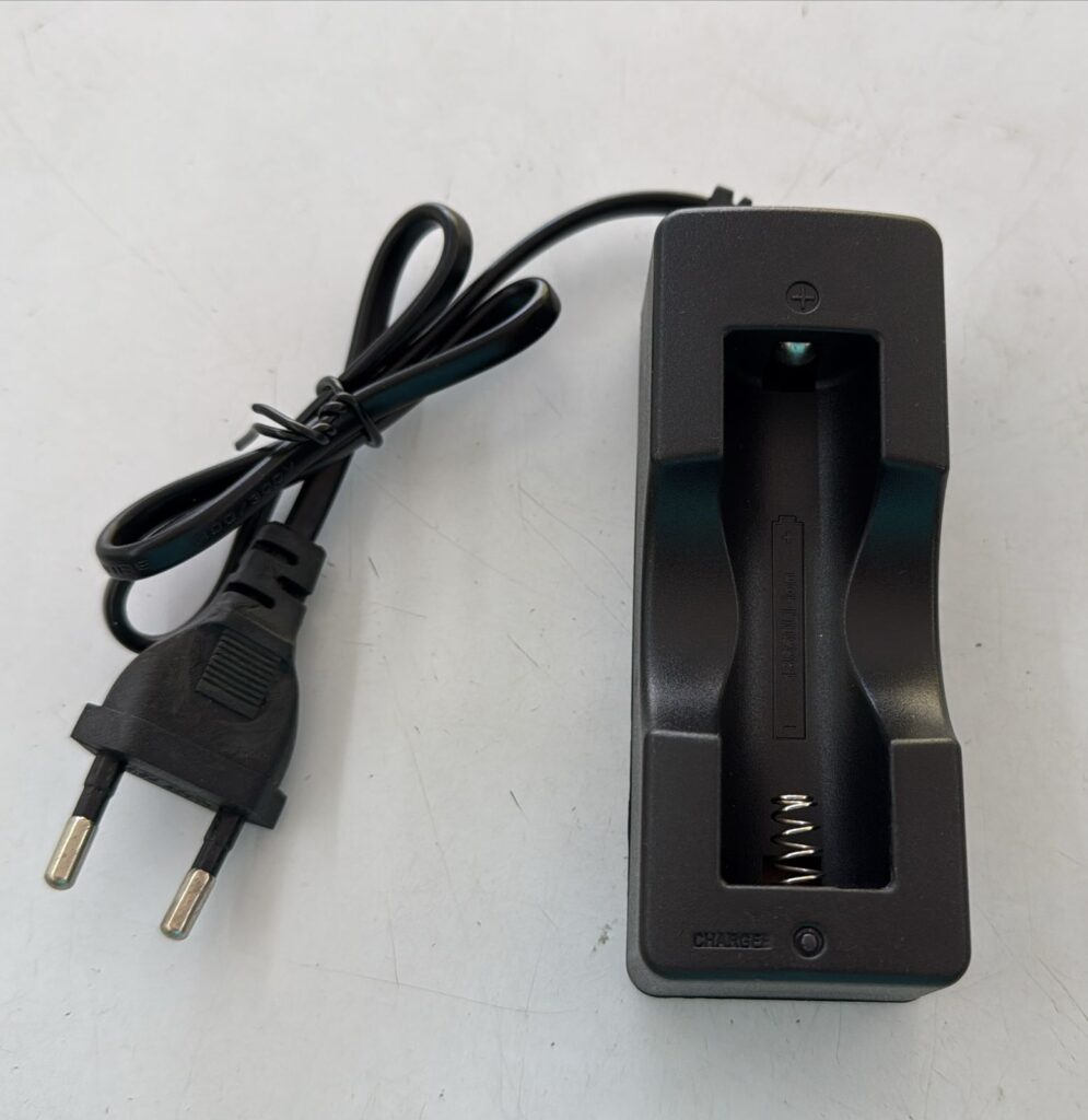 18650 Battery Charger EU Plug 1 Slot Smart Charging Safety Fast Charge ...