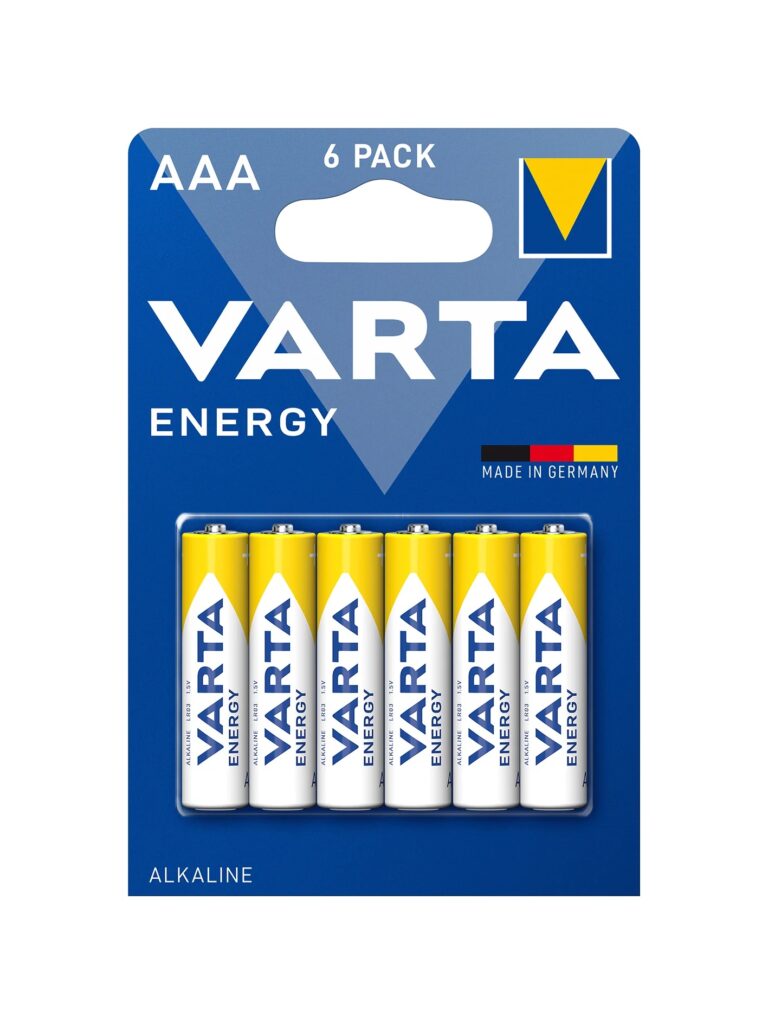VARTA ENERGY AAA PACK OF 6 – C.B.Electronics
