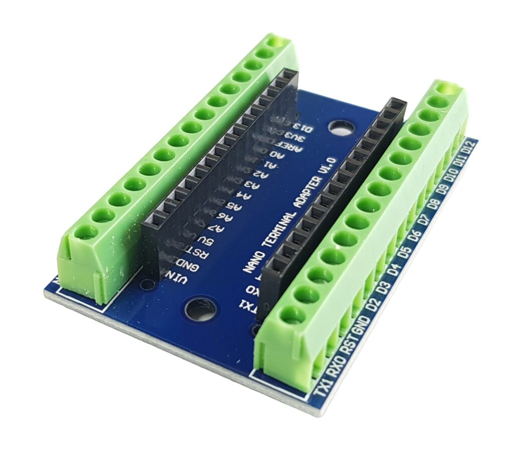 Screw Terminal Block Shield Expansion Board for Arduino Nano – C.B ...
